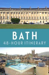 A weekend in Bath: A 48-hour itinerary – On the Luce travel blog