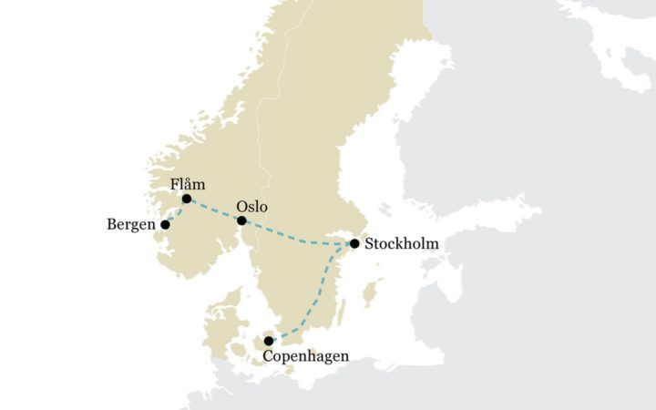 One-week Scandinavia by train itinerary – On the Luce travel blog